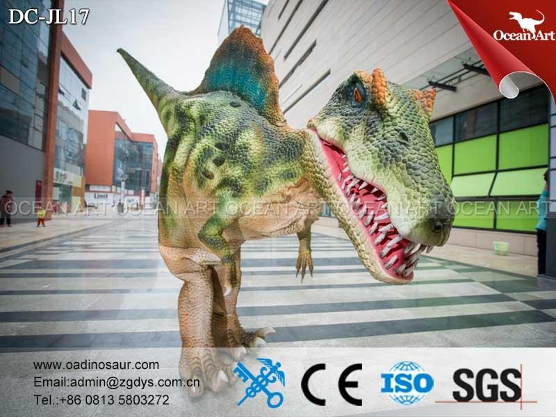 Invisible Legs Spinosaurus Dinosaur Costume - Ocean Art Dinosaur ...