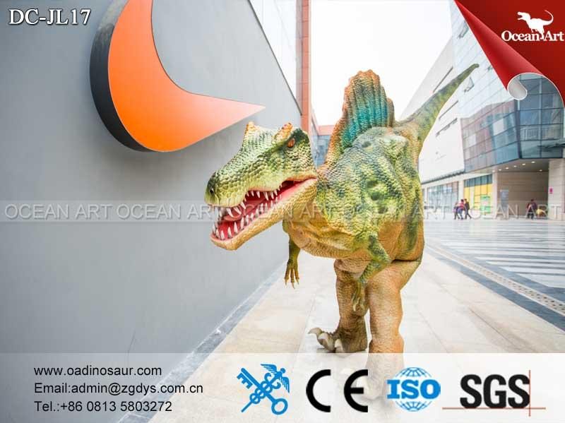 Invisible Legs Spinosaurus Dinosaur Costume - Ocean Art Dinosaur ...