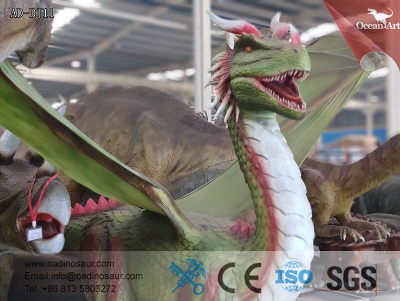 Animatronic Dragons For Sale - Ocean Art Dinosaur Manufacturer