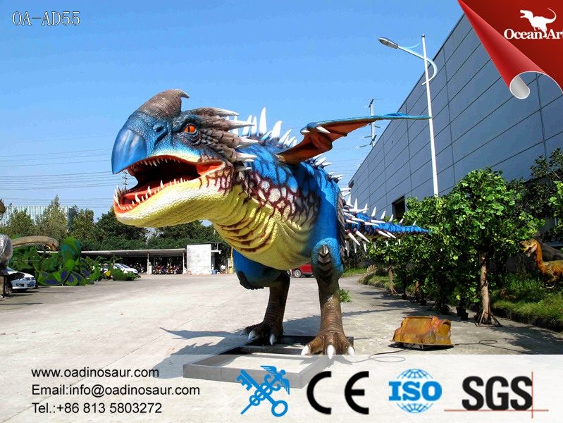 Animatronic Dragons For Sale - Ocean Art Dinosaur Manufacturer
