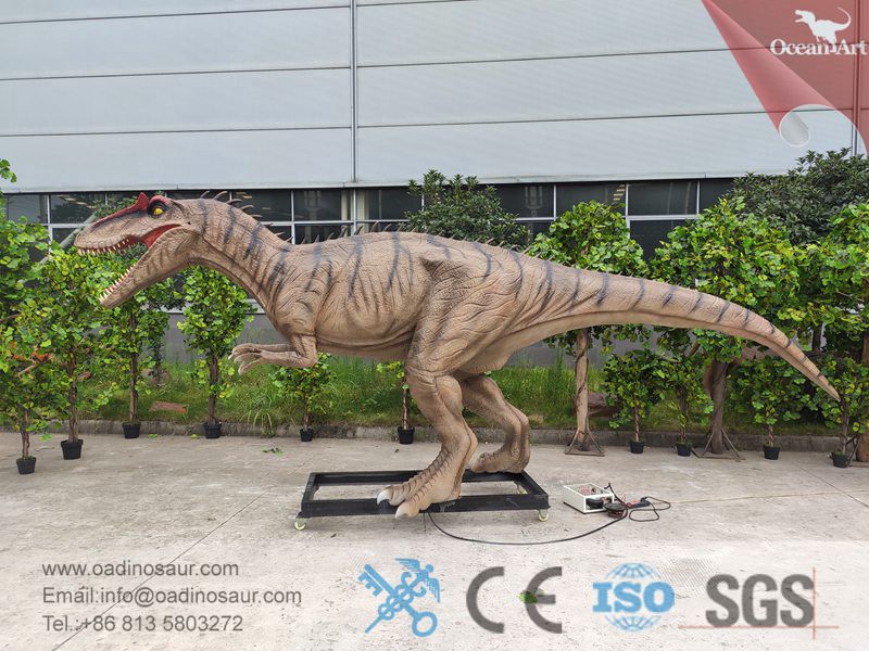 Jurassic World Allosaurus Dinosaur Animatronics - Ocean Art Dinosaur ...
